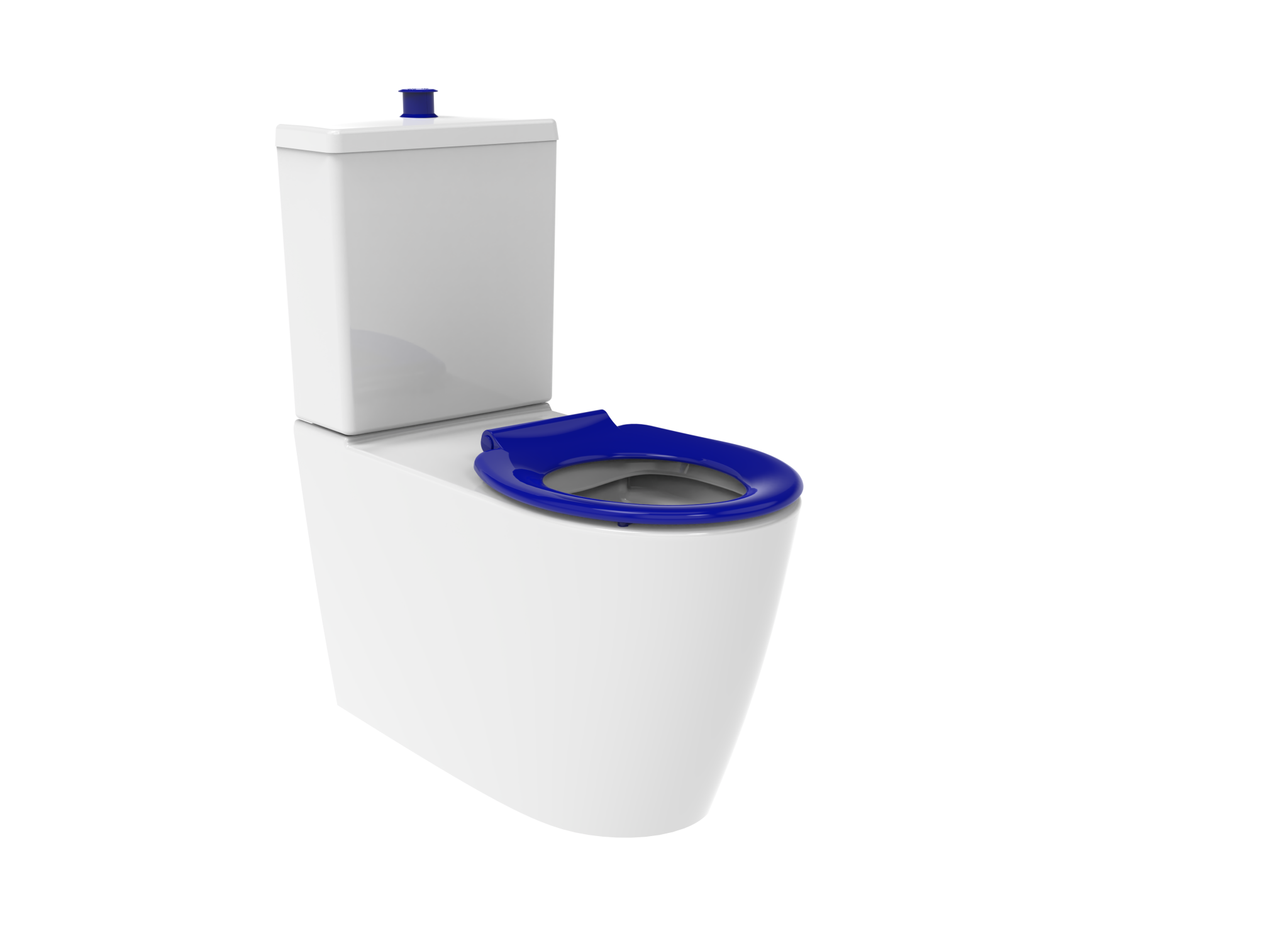 Wave Care 800 Rimless Wall Faced Dual Flush Back Inlet Toilet Suite ...